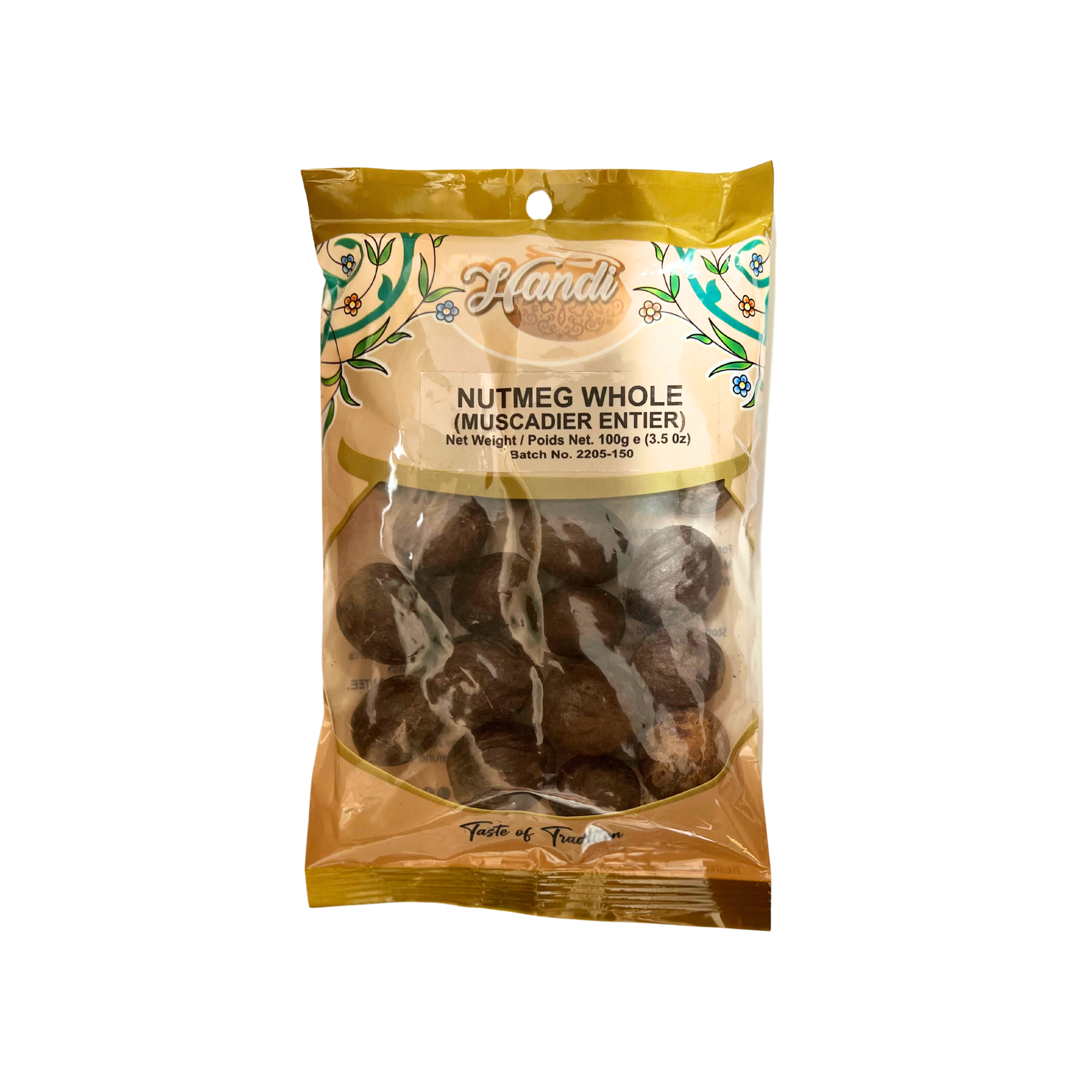 Handi Nutmeg Whole 100g | Starfish Market