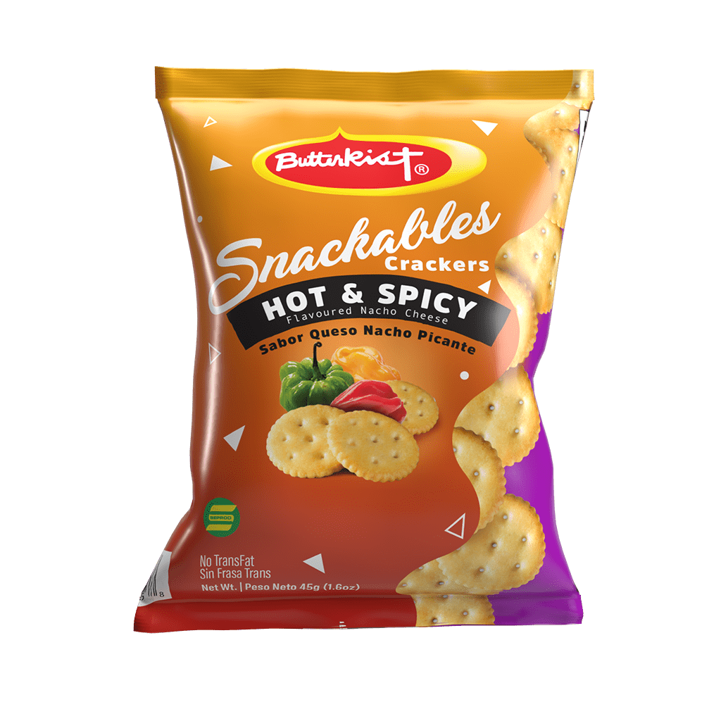 Butterkist Snackables Crackers Hot & Spicy 45g | Starfish Market