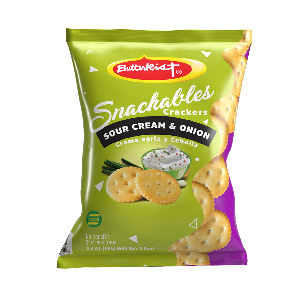 Butterkist Snackables Crackers Sour Cream Onion 45g | Starfish Market