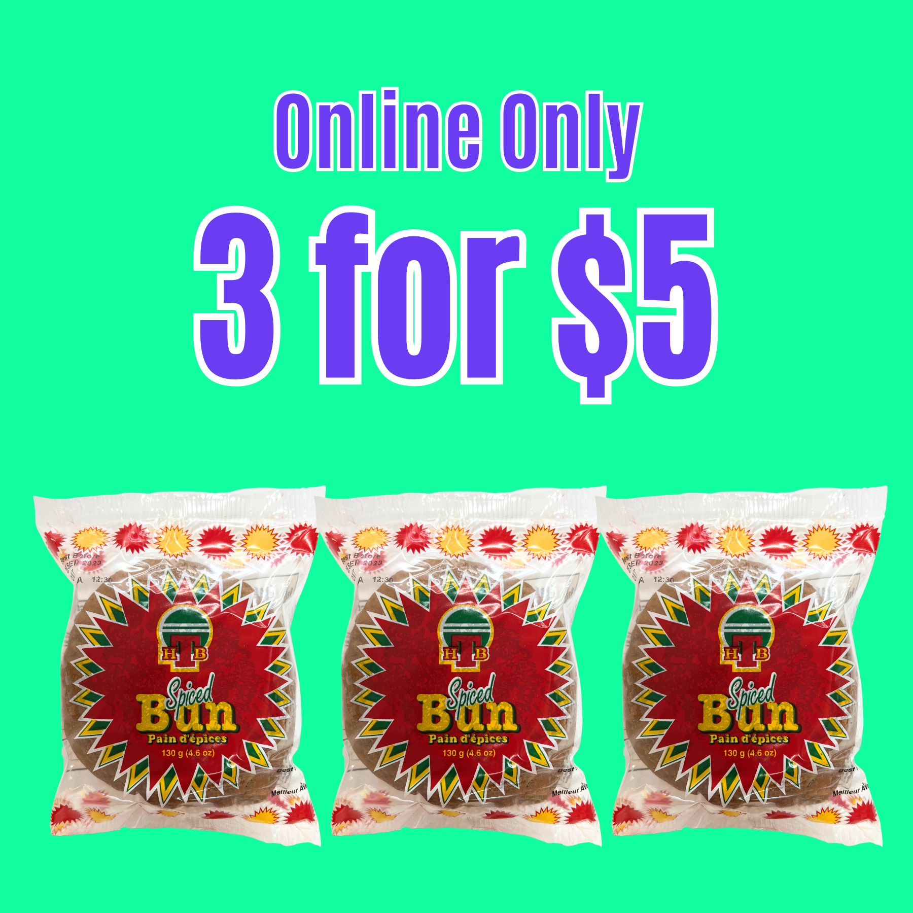 HTB Spice Bun 4.6 oz (3 Pack) | Starfish Market