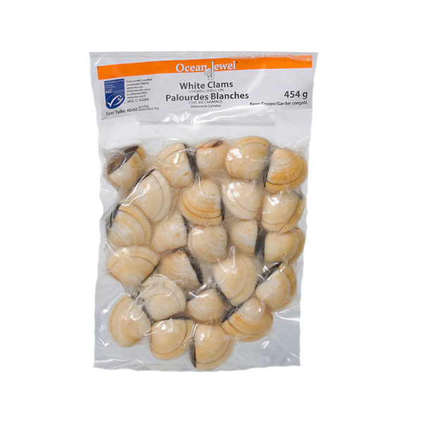 Ocean Jewel Cooked White Clams 454g | Starfish Market